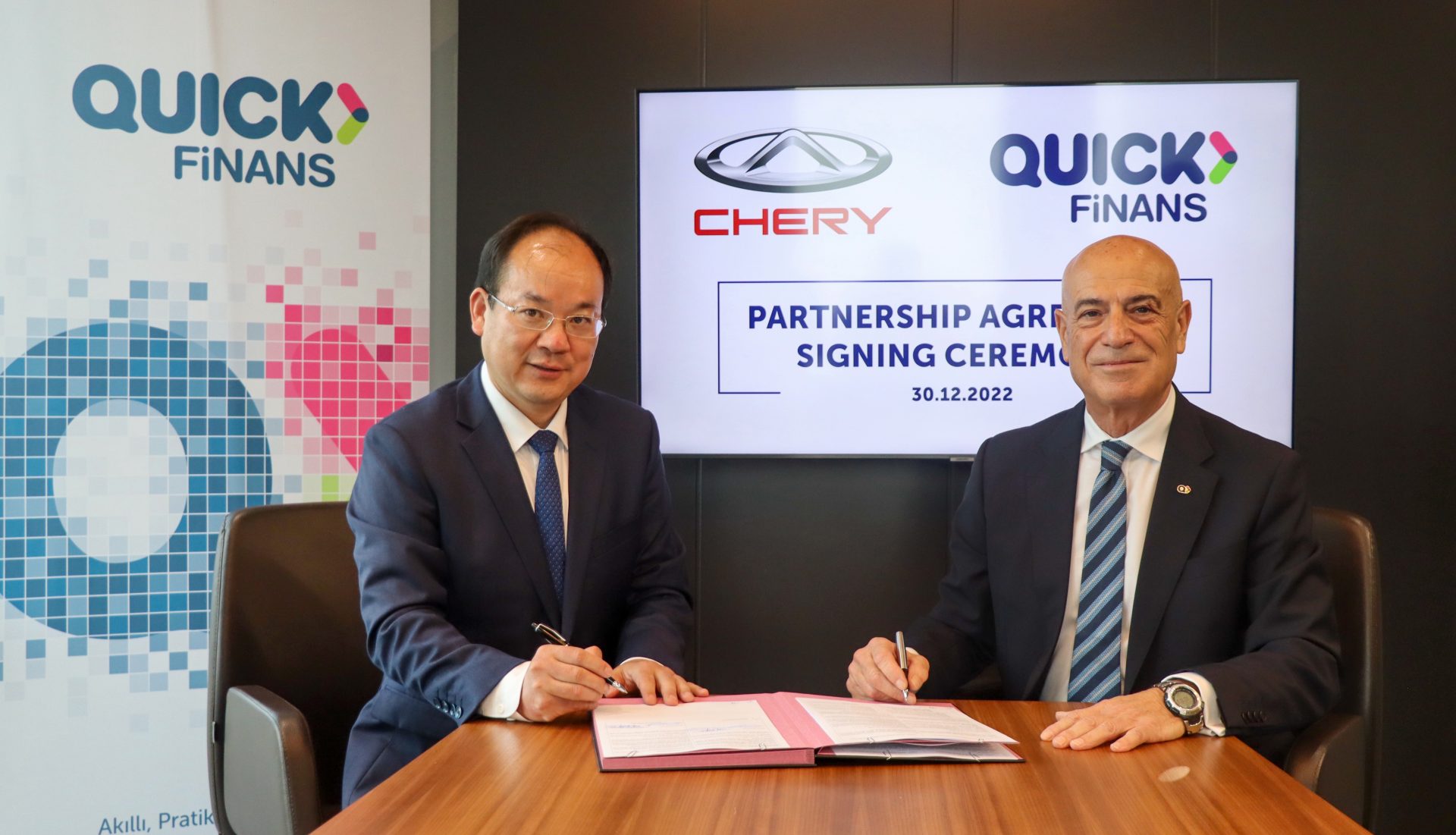 Chery'nin SUV araçlarının kredisi Quick Finans’tan